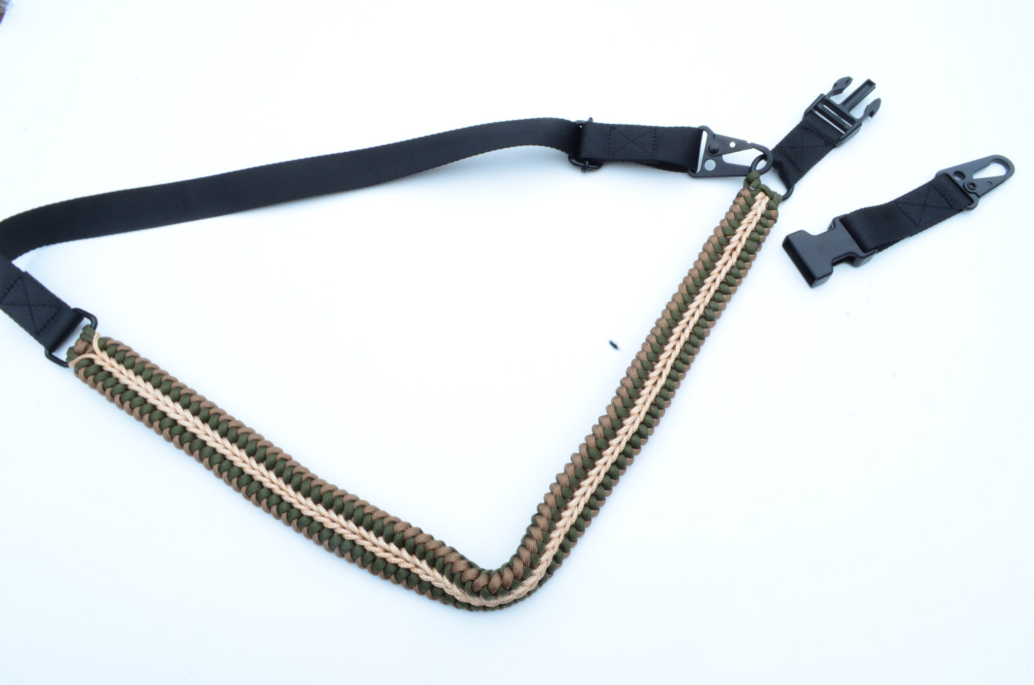 550 Paracord Gun Rifle Bow Shotgun Sling Adjustable Micro Cord ...