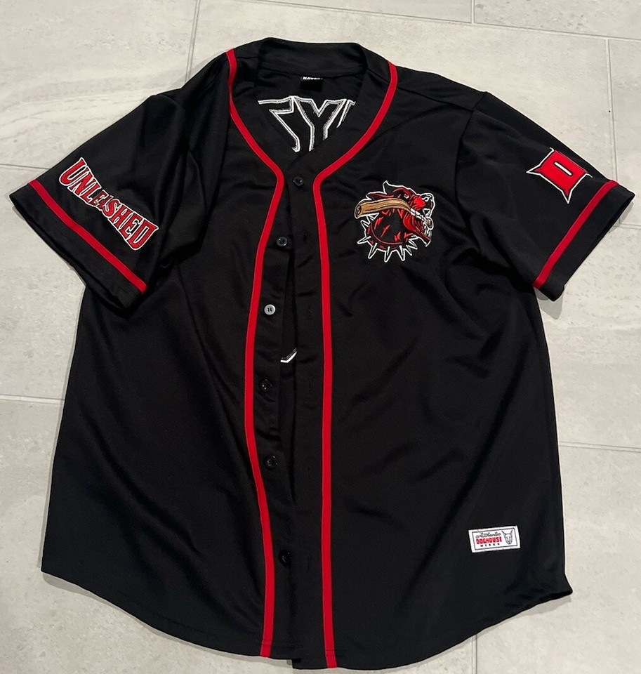 Authentic Doghouse Merch KAYZO #00 UNLEASHED Baseball Jersey Mens XL | eBay