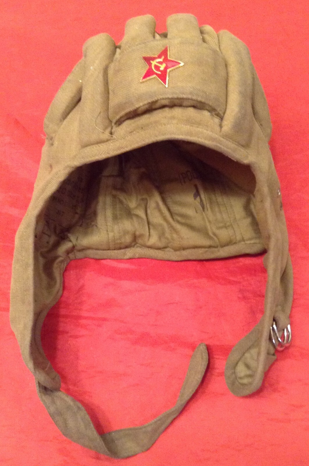 Vintage Soviet Helmet Airborne Forces of the USSR VDV Hat with Enameled ...
