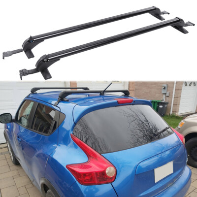 For Nissan Versa Top Roof Rack Cross Bar 43.3" Luggage Carrier Aluminum ...