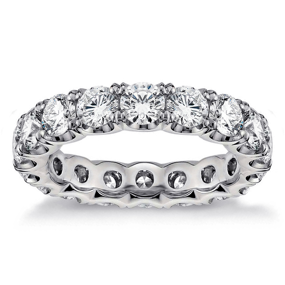 Over Splitsprong Curved Split Prong Diamond Band "1/5 TCW" – Winter