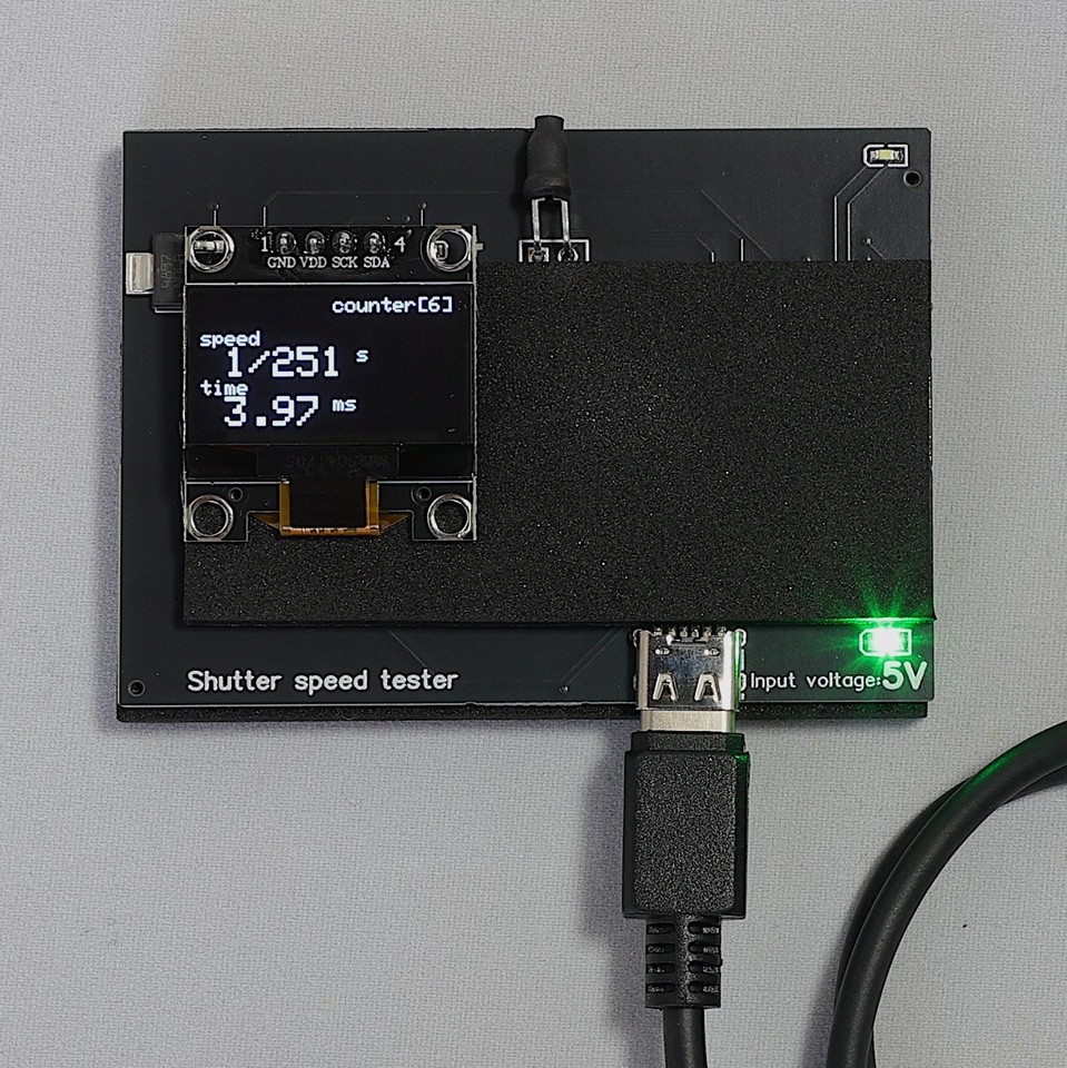 Shutter Speed Tester for Leaf shutters, Lens shutters All-in-one-Kit w ...