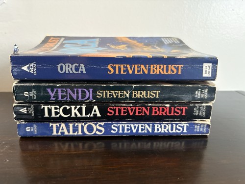 Vlad Taltos Series- Steven Brust Yendi, Teckla, Taltos, Orca Vintage ...