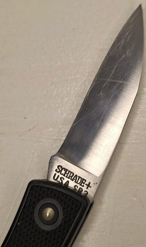 Schrade SP3 Folding Knife Made in USA | eBay