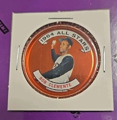1964 Topps All Stars Coins Bob Clemente Pittsburgh Pirates #150 CS1 | eBay