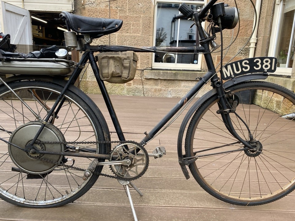 BSA Winged Wheel Bicycle Vintage Bike 1957 Complete Bike Rare Model ...