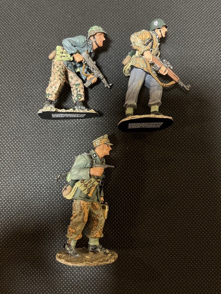 WS122,Waffen SS Normandy Ambush King And Country Rare, Retired And Sold ...