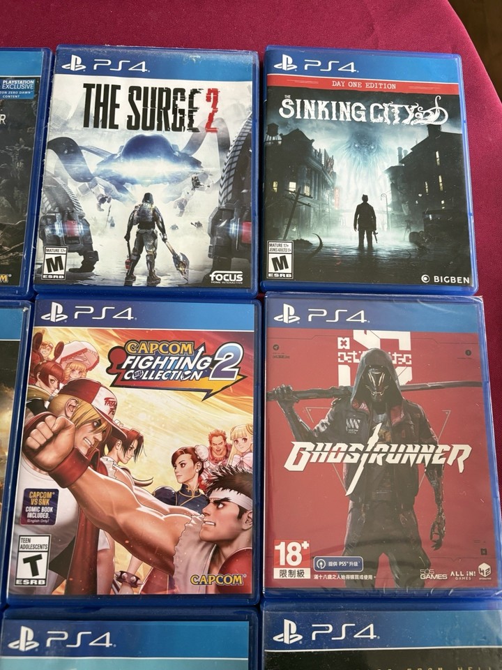 ps4 games lot bundle used | eBay