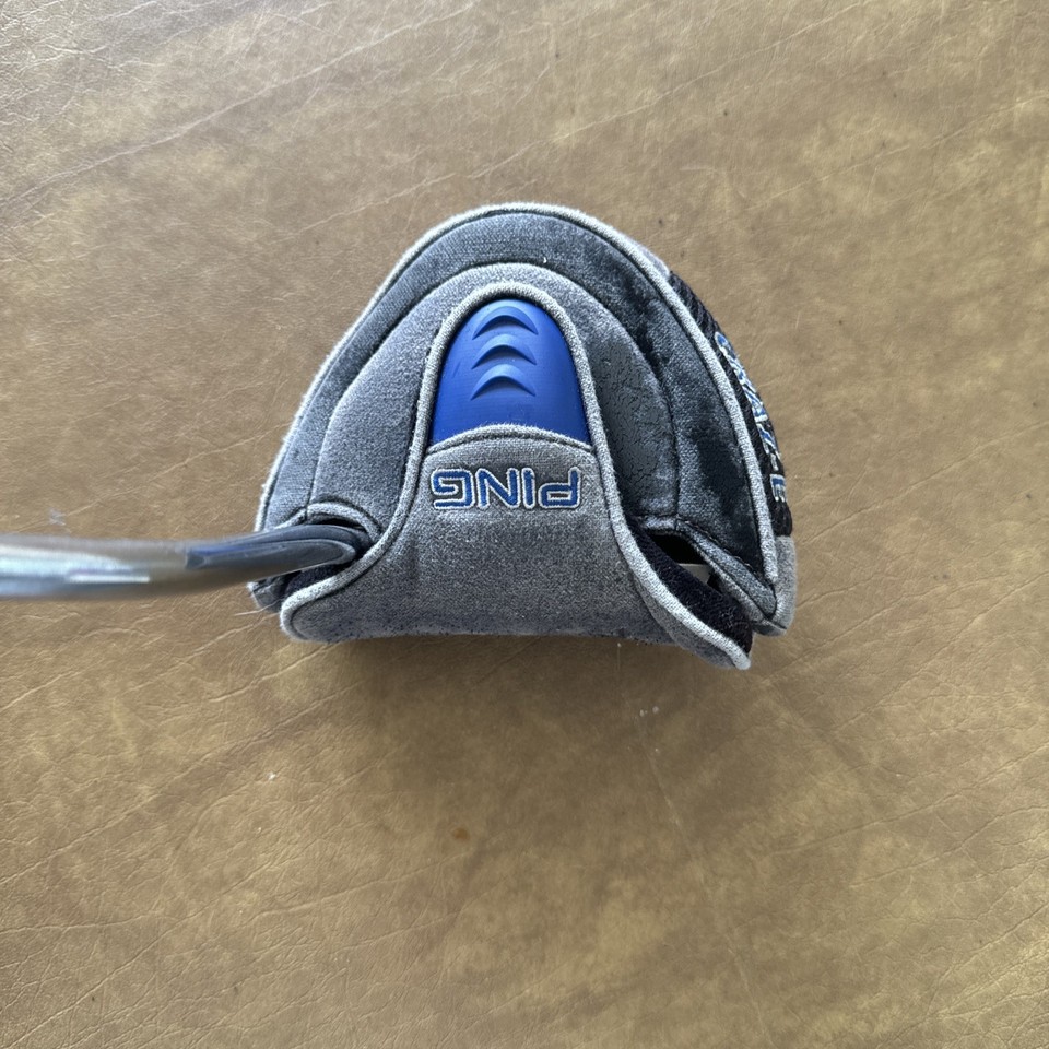 (LH) Ping G5i Craz-E Putter Black Dot Super Stroke Grip Steel WITH ...