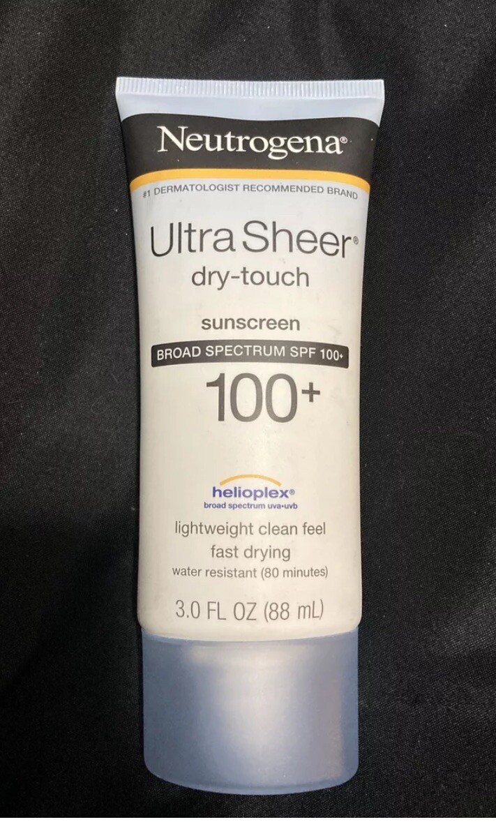 Neutrogena SPF 100 Ultra Sheer Dry-Touch Non Greasy Sunscreen Lotion ...