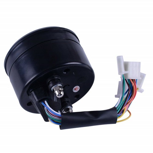 Motorcycle 12000 RMP LCD Digital Odometer Speedometer Tachometer Gear ...