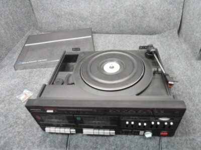 Magnavox MX 1800BK02 Black Integrated Compact Stereo System Record ...