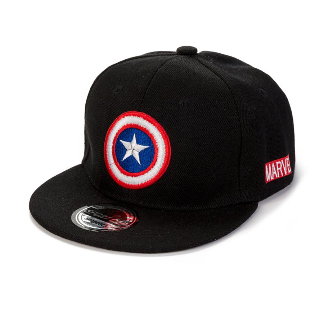 Kids Marvel Baseball Caps The Avengers Captain America Snapback Bboy ...