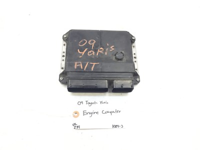 09 TOYOTA YARIS ENGINE COMPUTER CONTROL MODULE ECU ECM OEM 89661-52E90 ...