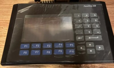 Allen Bradley 2711-B5A2 /F PanelView 550 Mono Touch/Key/DH-485 AC FRN 4 ...
