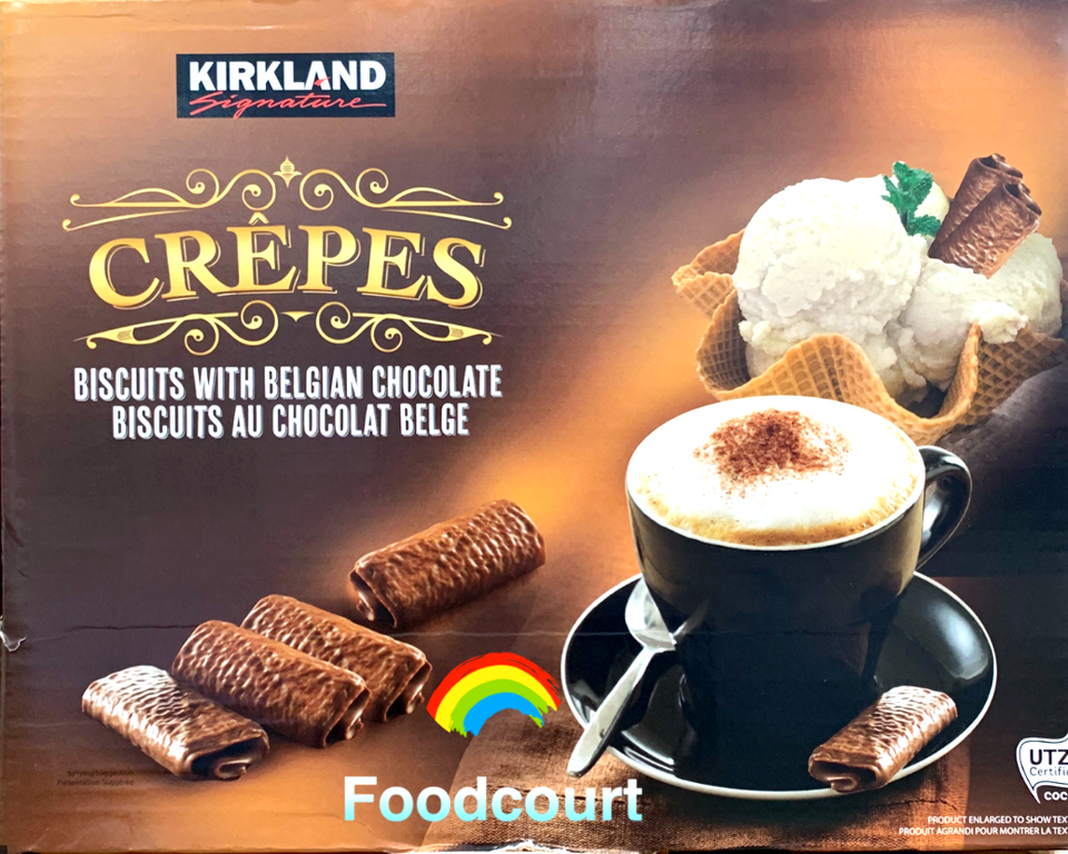 Kirkland Signature Crepes Biscuits in Milk Chocolate (Various Colors ...