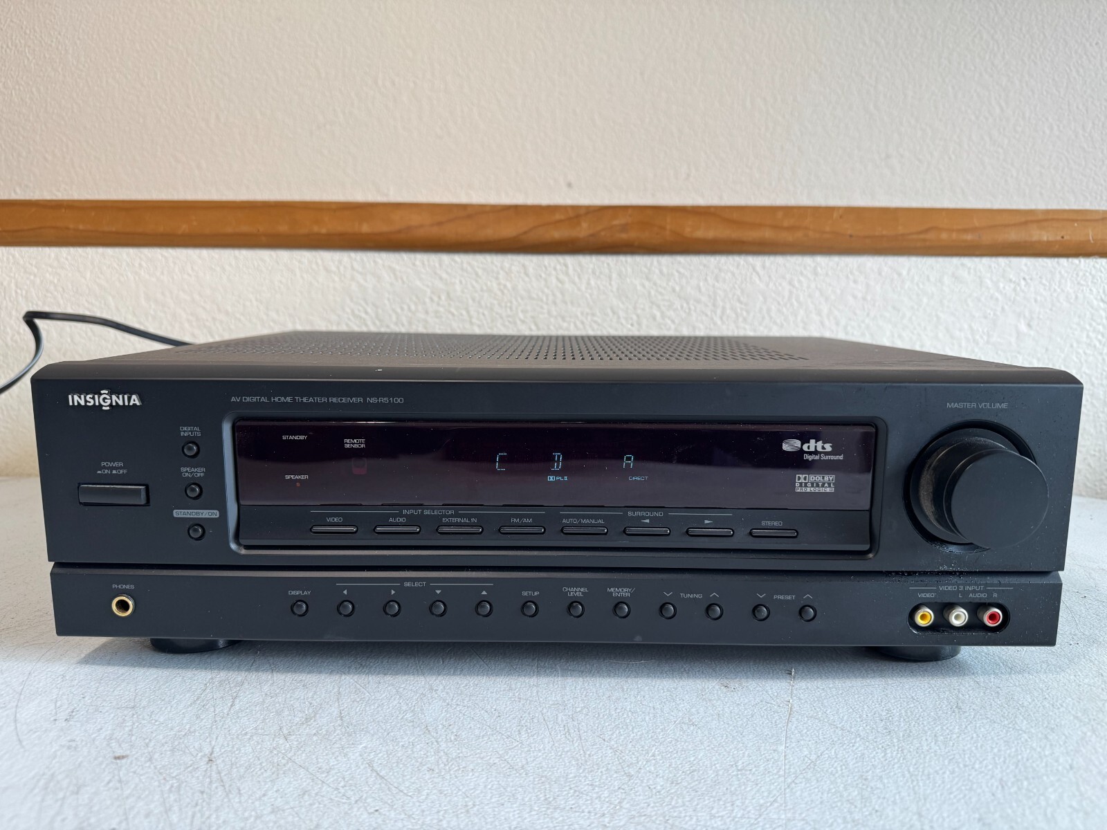 Insignia NS-R5100 Receiver HiFi Stereo 5.1 Channel Home Theater Audio ...