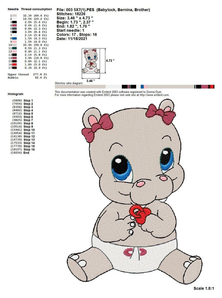 272 CUTE BABY ANIMALS EMBROIDERY MACHINE DESIGNS COLLECTION PES USB | eBay