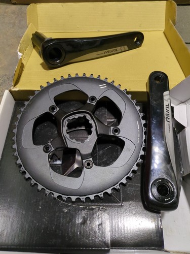 SRAM Rival 1 Crankset 175mm 10/11-Speed 42t 110 BCD BB30/PF30 Spindle ...