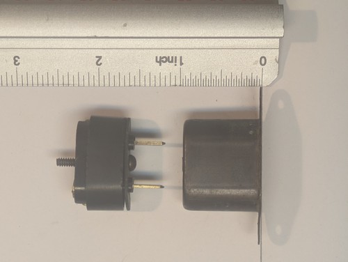 Telechron/GE Clock Parts - Early Production Power Socket (male) | eBay