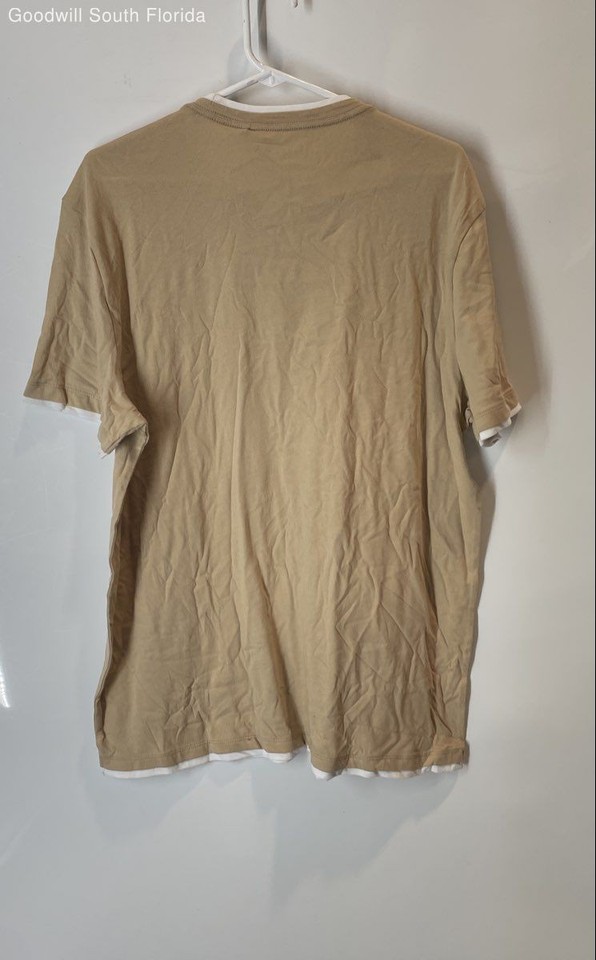 Guess Mens Dulce Cream Crew Neck Short Sleeve Pullover T-Shirt Size XL With Tags | eBay