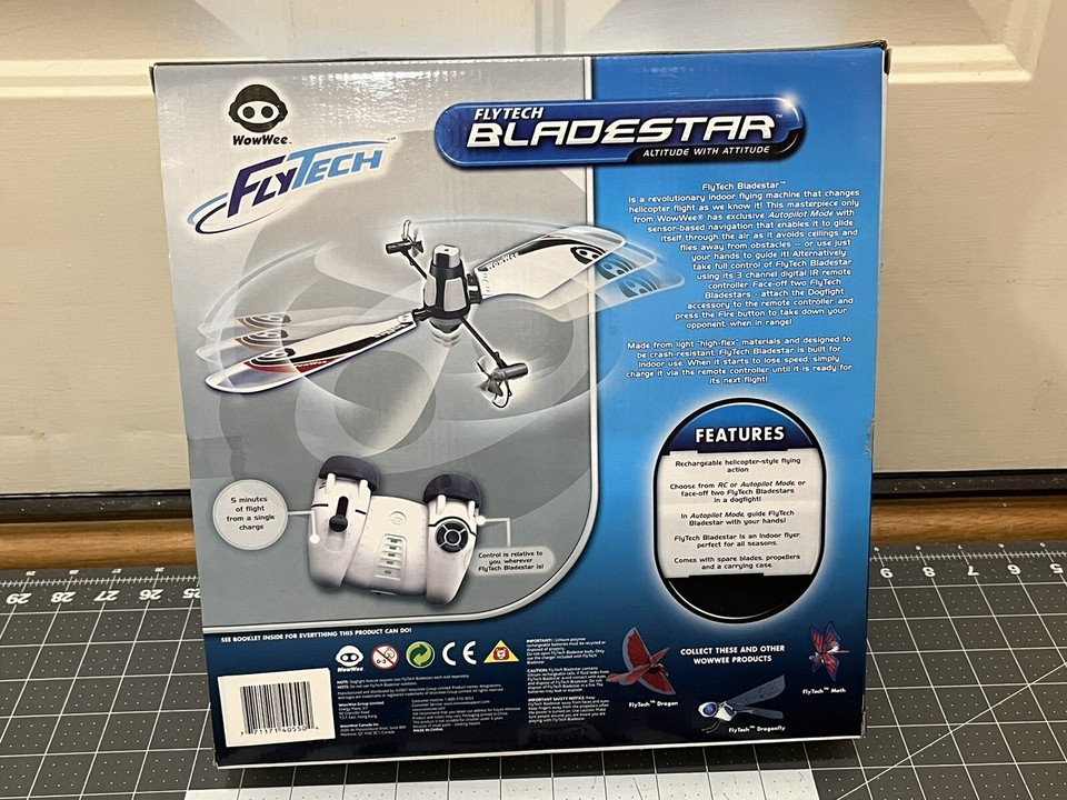 FLYTECH BLADESTAR WOWEE MODEL HELICOPTER | eBay