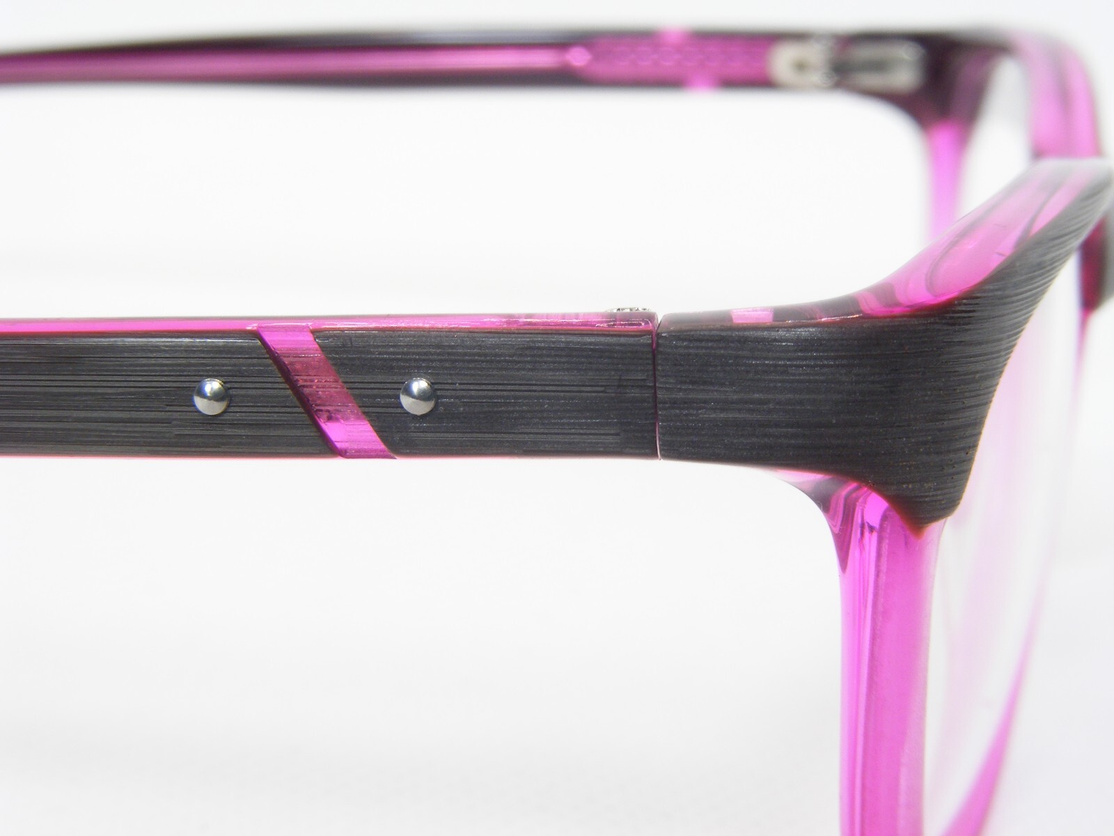 SELECTRA SEL7574 col. 1 BRUSHED GREY /FUCHSIA EYEGLASSES GLASSES FRAME ...