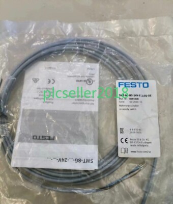 1PCS NEW FESTO proximity switch SMT-8G-NS-24V-E-2.5Q-OE 8065028 | eBay