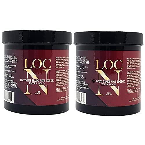 LOC N EDGE GEL EXTRA HOLD 16 Oz."Pack of 2" | eBay