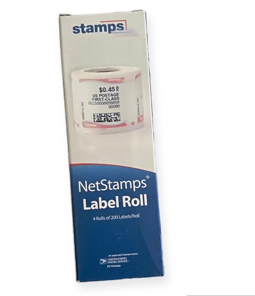 Endicia Original NetStamps Thermal Rolls USPS Business Postage Stamps ...
