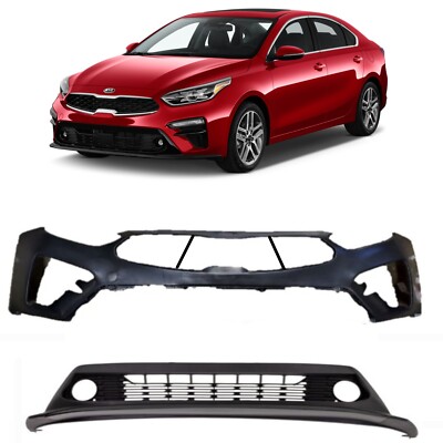 Only Pick Up/ For 2019 2020 2021 FORTE FRONT BUMPER UPPER & LOWER & LIP ...