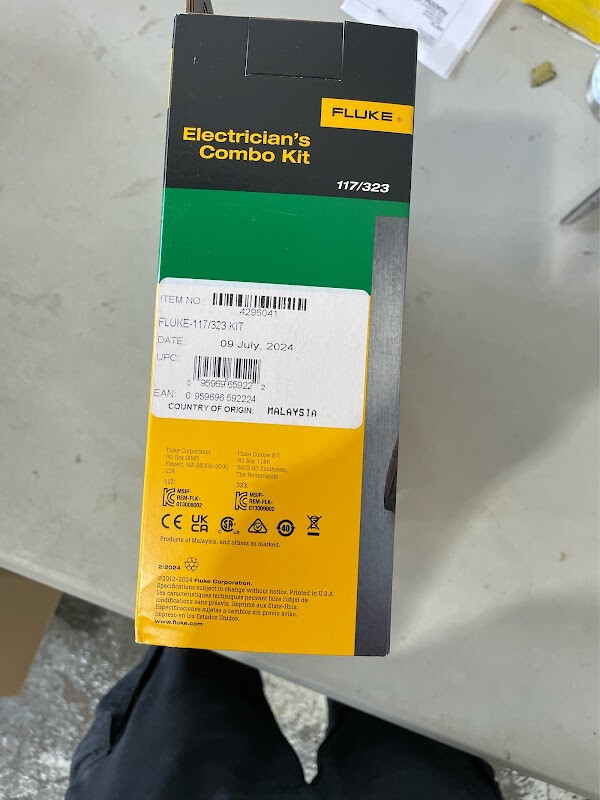 Fluke Electricians Multimeter Combo Kit (4296041) for sale online | eBay