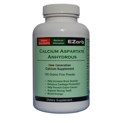 EZorb Calcium (1 Powder) Absorbs 92%, Bone Spurs, Osteoporosis ...