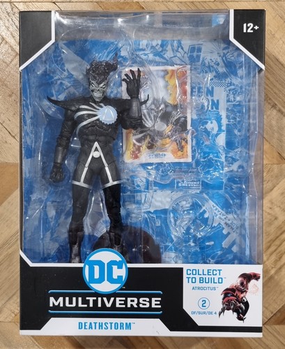 DC MULTIVERSE McFarlane DEATHSTORM Firestorm (Blackest Night) Figure ...