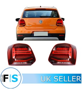 VW POLO 6R 6C TDI MK5 DYNAMIC LED TAIL LIGHTS 2011-2017 - CLEAR | eBay