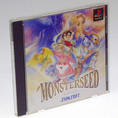 MONSTER SEED PS1 Sony Japan Import PlayStation PSX SUN SOFT RPG NTSC-J ...