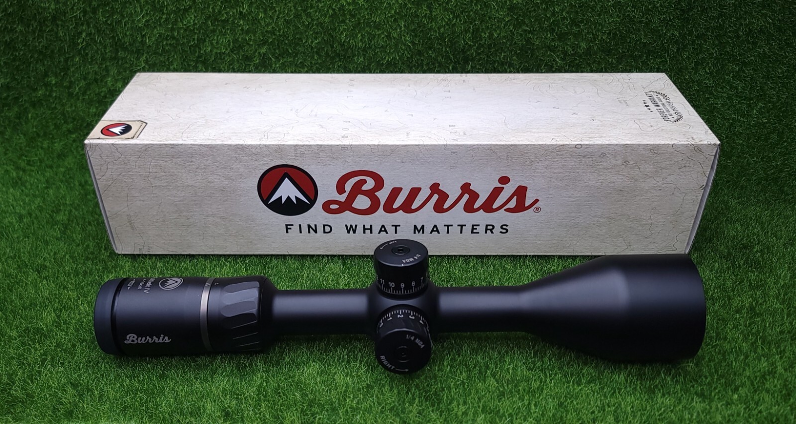 Burris Fullfield IV 4-16x50mm Illuminated Long Range MOA Reticle, Black ...