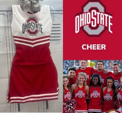 Cheerleading Uniform Ohio State Adult Small | eBay