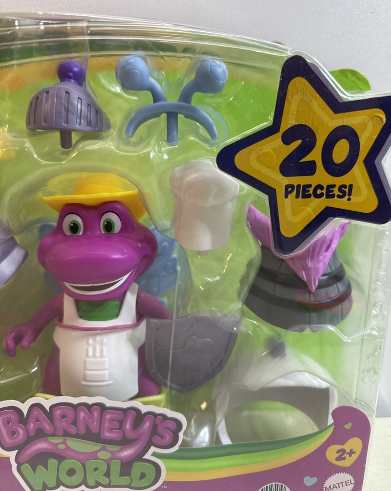 Barney’s World Dress Up Barney 20 Pc Set Fisher Price NEW | eBay