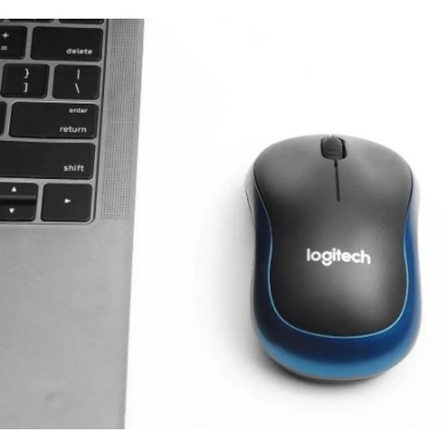 Logitech M185 Wireless Mouse 2.4Ghz USB 1000DPI Mice USB Receiver Mute ...