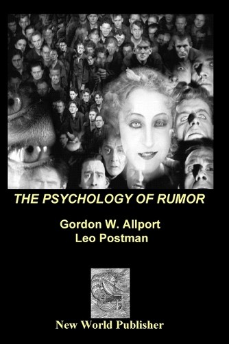 Gordon Willard Allport Leo Postma The Psychology of Rumo (Paperback ...