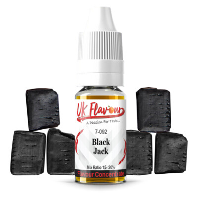 Black Jack Flavour Concentrate by UK Flavour Ltd & BigJuiceUK 7-092 ...