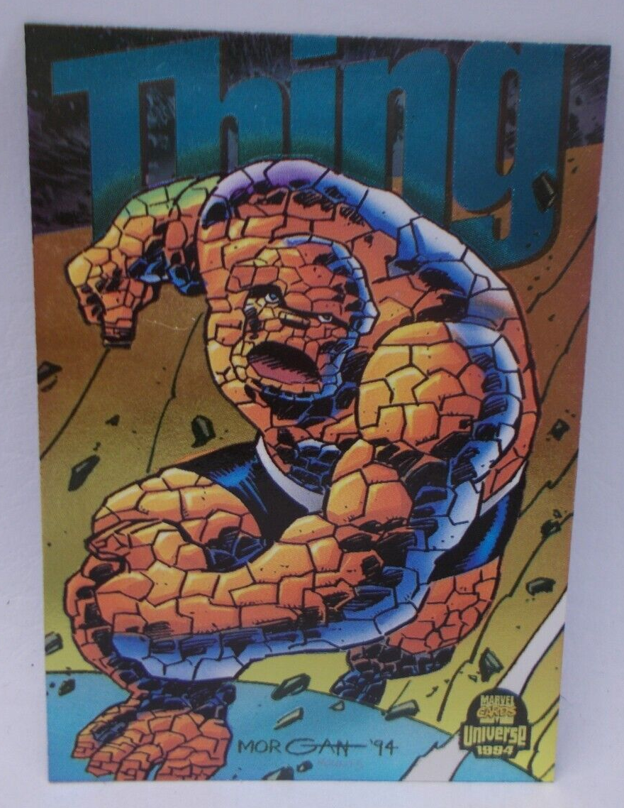 Marvel Universe 1994 Power Blast Limited Edition Insert Thing 9 of 9 ...