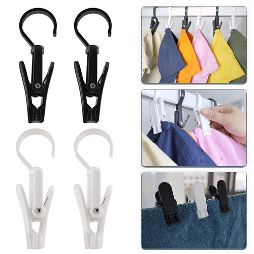 Swivel Plastic Clip Super Strong Clothes Pins Durable Hanger Clips Home ...