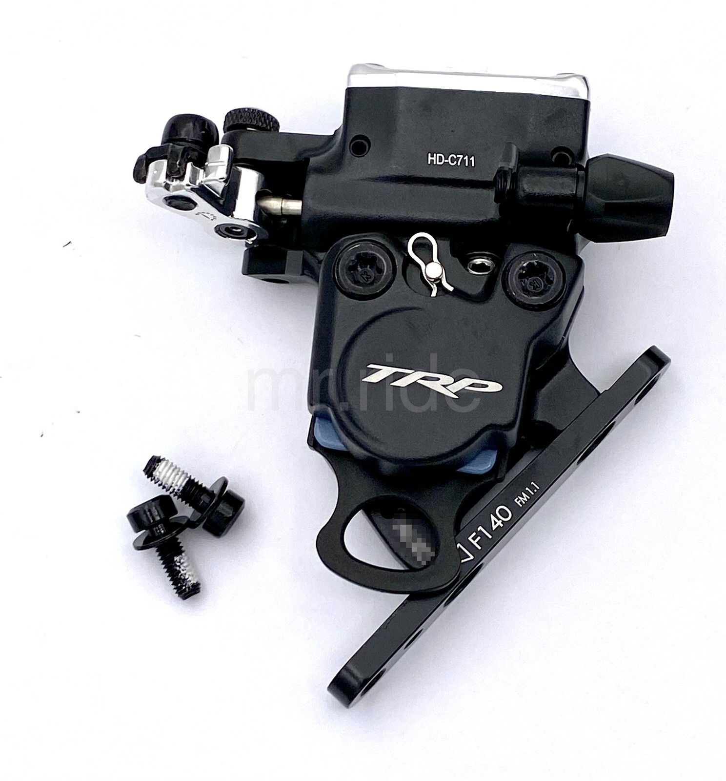 TRP C711 HY/RD Flat Mount Front+Rear+160 CenterLock Rotors Hydraulic ...