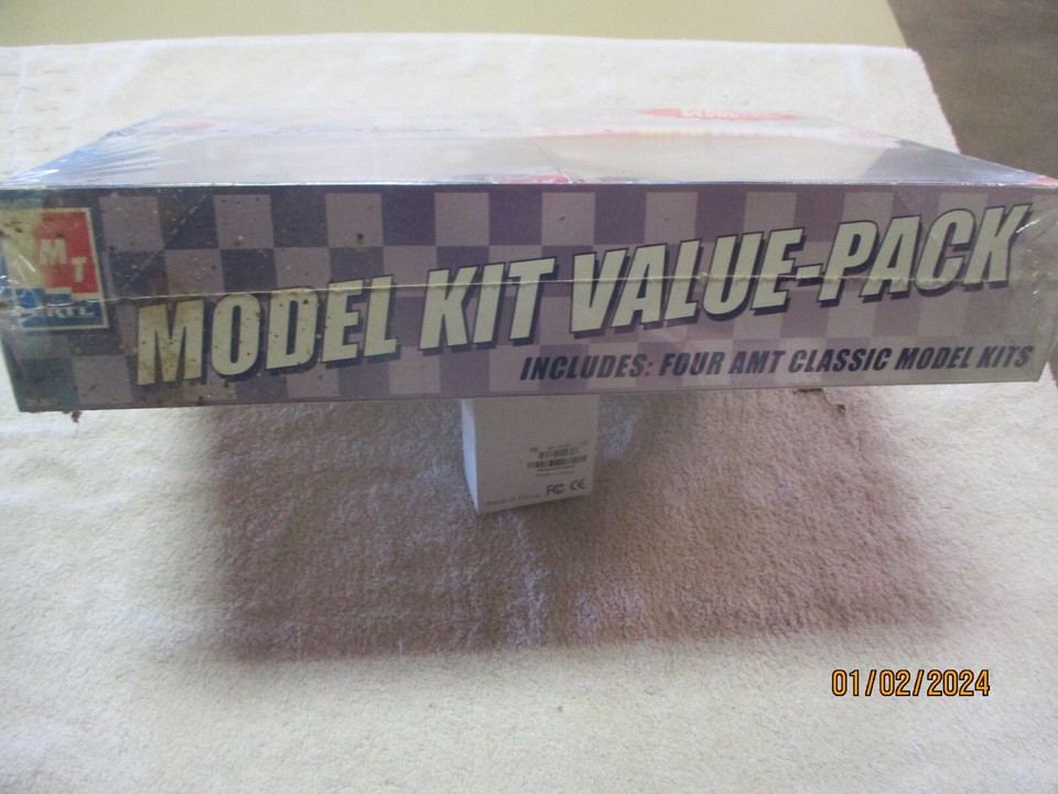 AMT ERTL 4 KITS SUPER VALUE PACK 1:25 MODEL KITS FACTORY SEALED NEW ...