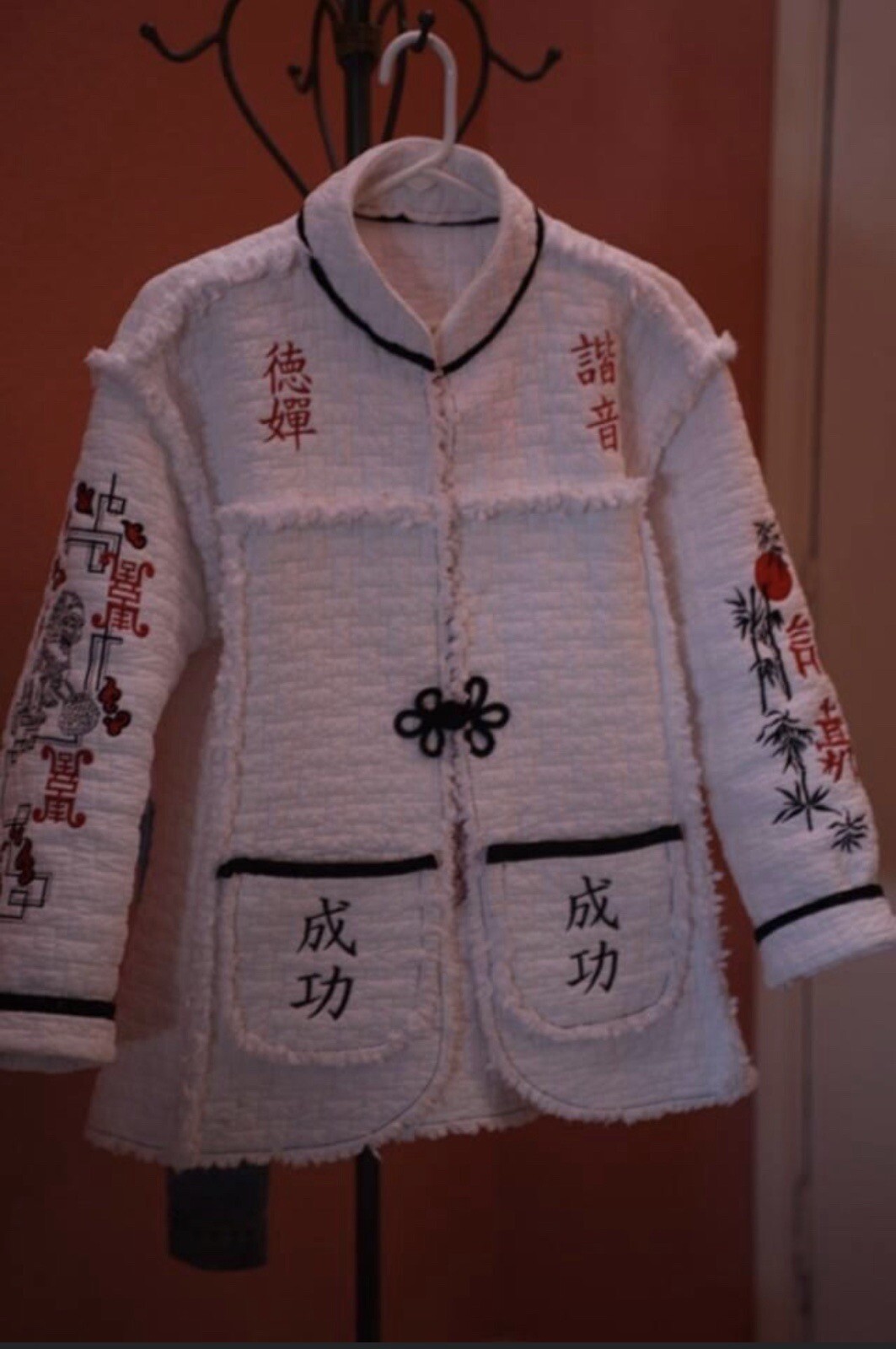 handmade Quilted Rag Quilted Jacket Large | eBay