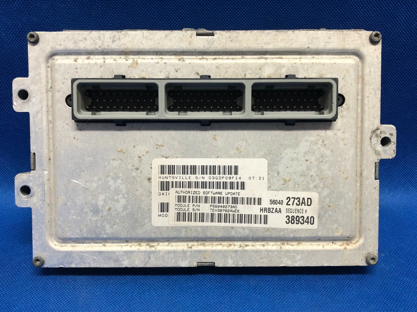 REFLASHED VIN NO SKIM 01 DODGE RAM TRUCK 5.9 V8 ECM ECU COMPUTER PCM ...