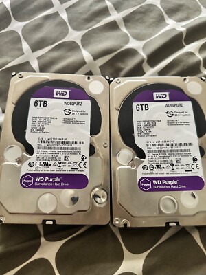 WD purple external hard drive 6tb SATA : WD60PUR7-85zusfy Fy1 | eBay
