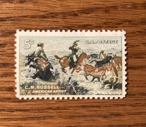 U.S. Stamp: C.M. Russell, American Artist | eBay